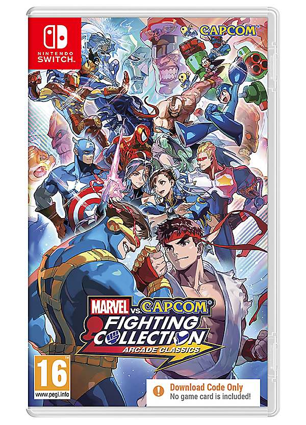 Nintendo Switch Marvel Vs Capcom Fighting Collection 16 Freemans